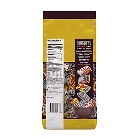 hershey's dark chocolate mini bars