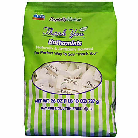 Hospitality Mints Thank You Mints 26 Oz Bag - Office Depot