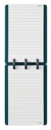 TUL Mini Steno Discbound Notebook With Soft Touch Cover Narrow Ruled 60 ...