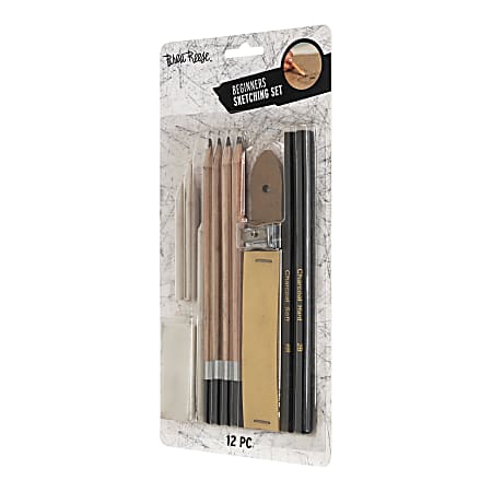 Brea Reese 12 Piece Beginners Sketching Set - Office Depot
