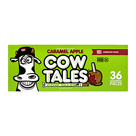 Cow Tales Caramel Apple Box Box Of 36 - Office Depot