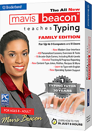 Encore Mavis Beacon Teaches Typing 2020 For Windows Mac Product Key ...