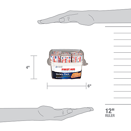 PhysiciansCare First Aid Bandages Assorted Sizes Box Of 150 - Office Depot