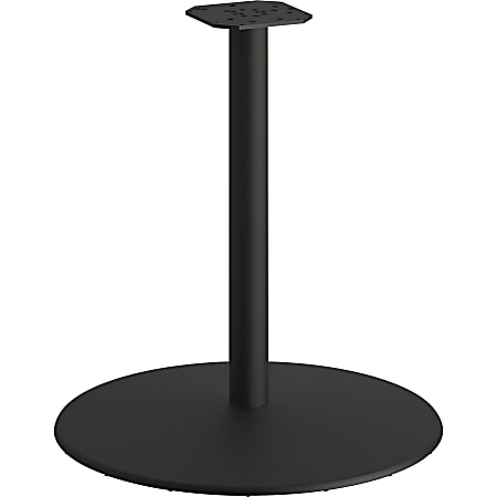 HON Between Table Disc Base f 30 Tabletop Round Base 25.83 Height x 25. ...