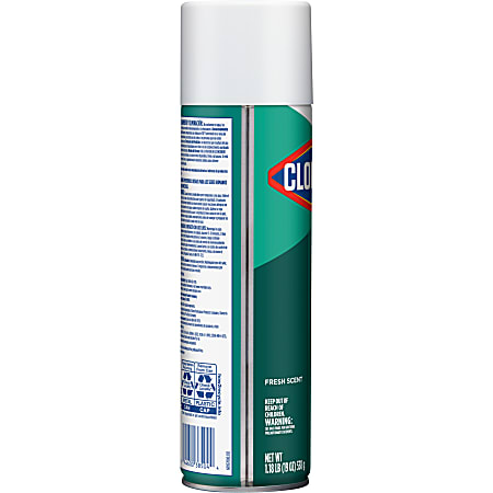 Clorox Disinfecting Spray Fresh Scent 19 Oz Bottle Case Of 12 - Office ...