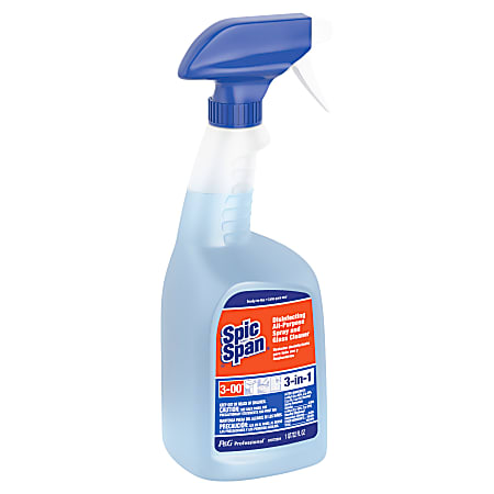 Spic And Span Disinfecting All Purpose Cleaner Spray Glass Cleaner 32 ...