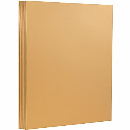 JAM Paper Card Stock Tan Letter 8.5 x 11 130 Lb Pack Of 25 - ODP ...