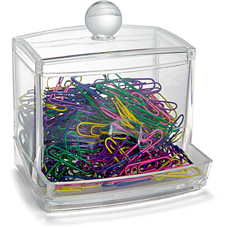 OIC Officemate 93697 Self Dispensing Paper Clip Holder w250 Assorted ...