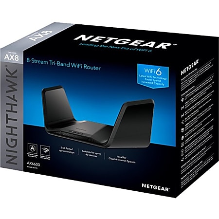 Netgear Nighthawk AX8 RAX70 Wireless Ethernet Wireless Router - Office ...