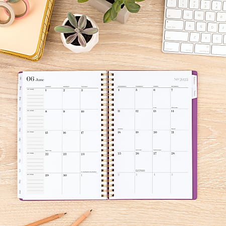 2024 2025 Cambridge WorkStyle Balance WeeklyMonthly Academic Planner 5 ...