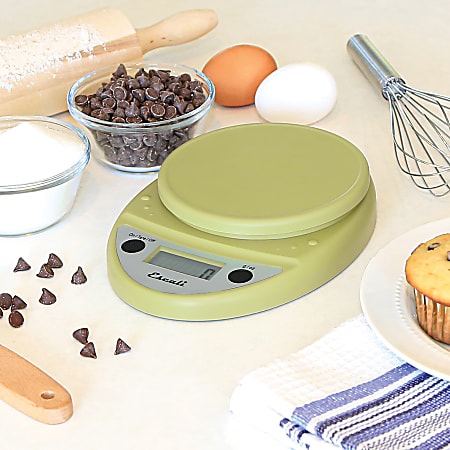 Escali Primo Digital Kitchen Scale 1 1116 x 8 12 Tarragon Green ...