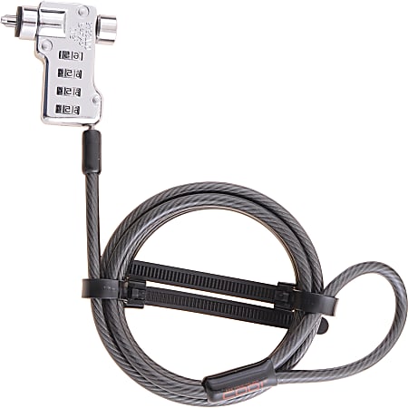 CODi 4 Digit Combination Cable Lock 6 ft 0.20 Dia Cable 4 digit A02003 ...