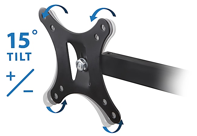 Mount It Full Motion Monitor Wall Mount Arm - Office Depot