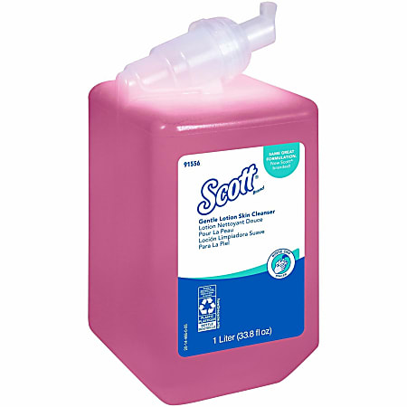 Kimcare Lotion Cleanser Soap Unscented 33.8 Oz Refill - Office Depot