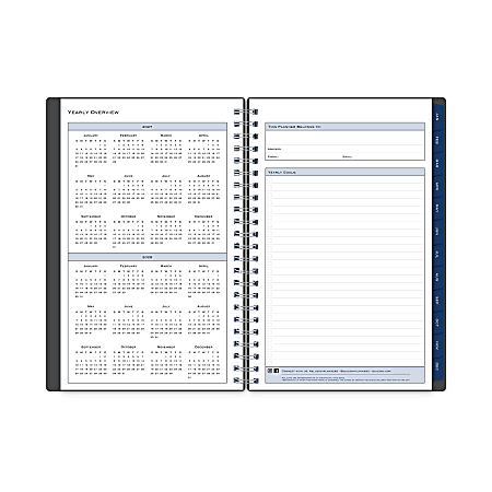 2027 Blue Sky PassagesCharcoal Metallic WeeklyMonthly Planning Calendar ...