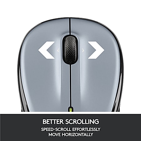 Logitech M325s Wireless Optical Mouse Silver - Office Depot