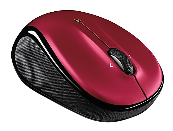 Logitech M325 Wireless Mouse Red - Office Depot