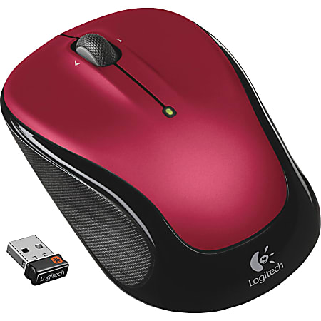 Logitech® M325 Wireless Mouse, Red