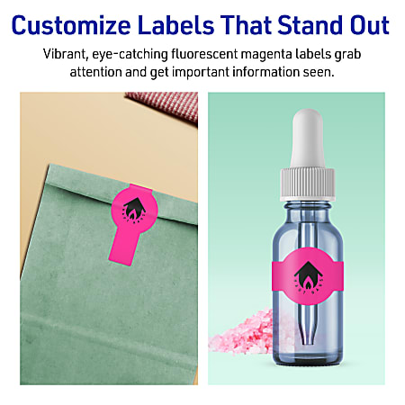Avery Print To The Edge Labels With Sure Feed Technology 94122 NMP20 ...