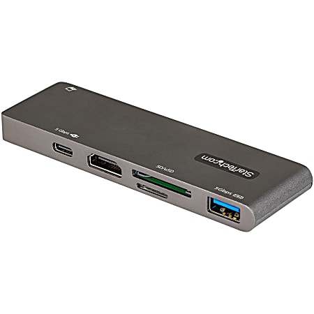 StarTech.com USB C Multiport Adapter for MacBook ProAir USB Type C to ...