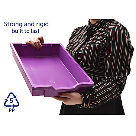 Gratnells Shallow F1 Tray Heavy Duty School Industrial Utility Bins 12. ...