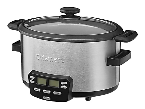 Cuisinart Cook Central 4 Quart MSC 400 Cooker Steamer Silver - Office Depot