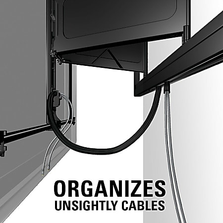 SANUS VLF613 Wall Mount for Flat Panel Display TV Black 1 Displays ...