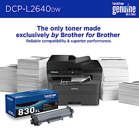 Brother DCP L2640DW Wireless Compact Monochrome Multi Function Laser ...