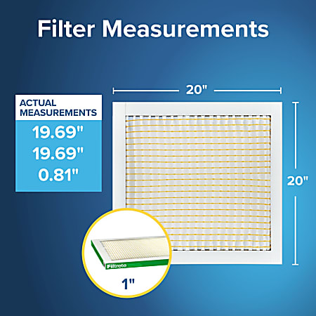 Filtrete 20 x 20 x 1 Air Filter 12 HVAC Filters MPR 700 Merv 8 Dust ...