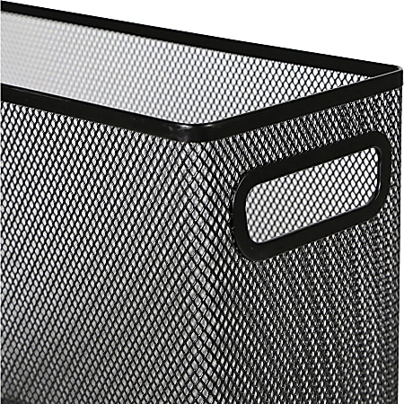 Lorell Mesh Desktop Hanging File Folder Letter Size Black - Office Depot