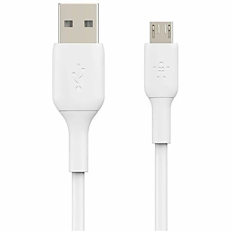 Belkin USB A to Micro USB Cable 1m3.3ft Black 3.30 ft Micro USBUSB A ...