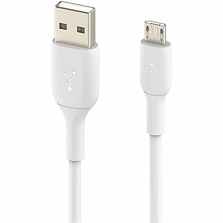 Belkin USB A to Micro USB Cable 1m3.3ft Black 3.30 ft Micro USBUSB A ...
