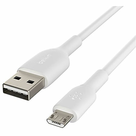 Belkin USB A to Micro USB Cable 1m3.3ft Black 3.30 ft Micro USBUSB A ...