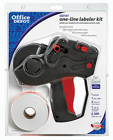 Office Depot Brand 1 Line Labeler Kit M01131 - Office Depot