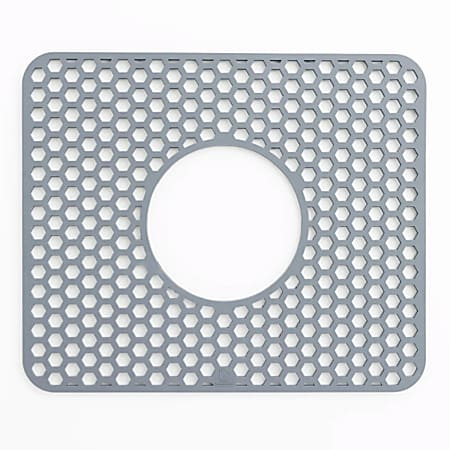 Better Houseware Silicone Sink Mat Small Gray - Office Depot