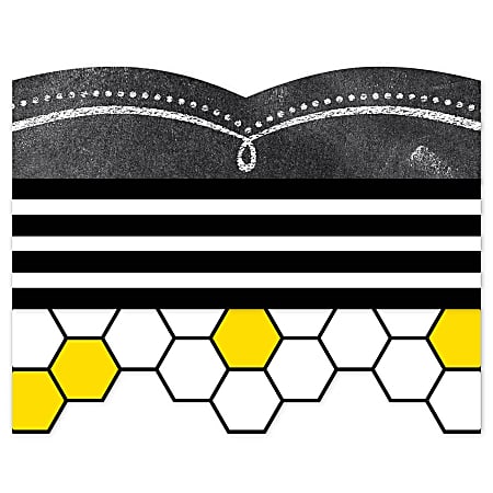 Creative Teaching Press EZ Borders Busy Bees Honeycomb 48 Per Pack Set ...
