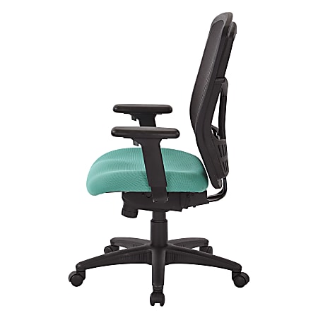 Office Star ProGrid Mesh High Back Managers Chair Jade ODP Business Solutions