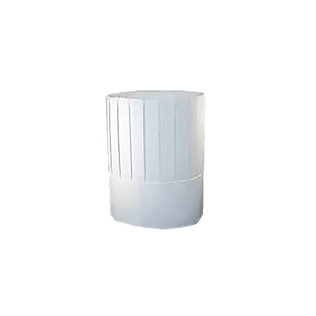 Royal Pleated Chef Hat With Comfort Band 9 Paper White - ODP Business ...