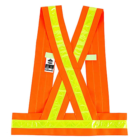 Ergodyne GloWear Safety Vest Breakaway Sash Type O Class 1 X LargeXX ...
