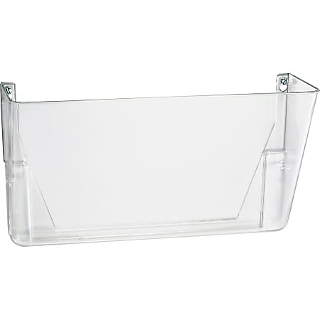 OIC Single Pocket Wall Files Letter Size Clear - Office Depot