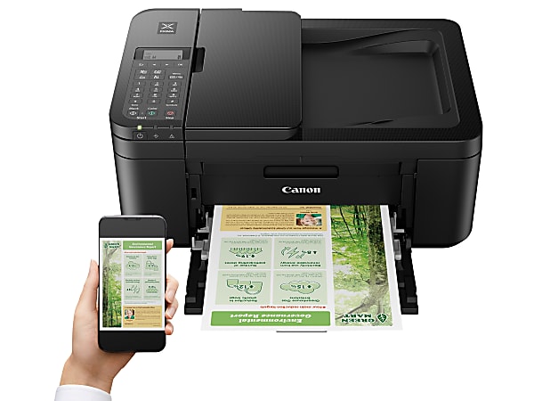 Canon PIXMA TR4720 Wireless Inkjet All In One Color Printer Black ...