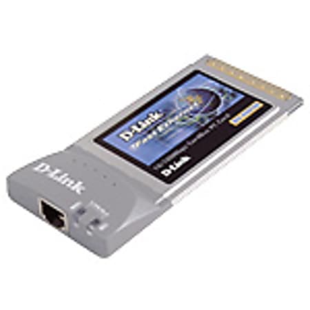 D Link DFE 690TXD 10100 Ethernet 32 Bit Cardbus Notebook Adapter ...