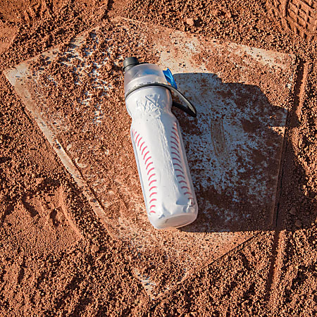 O2COOL Mist N Sip Water Bottle 20 Oz Baseball - Office Depot