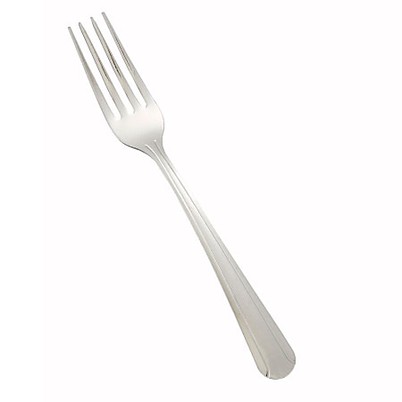Winco Dinner Forks 7 Dominion Pattern Silver Pack Of 12 Forks - Office ...
