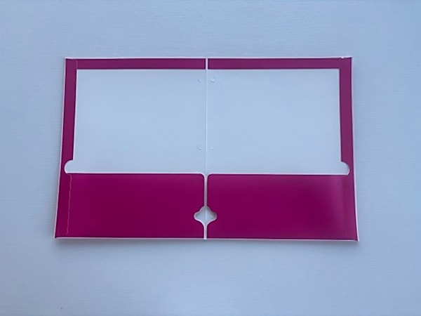 Gartner Studios Dual Pocket Folder 9 14 x 11 12 Pink Cat - Office Depot