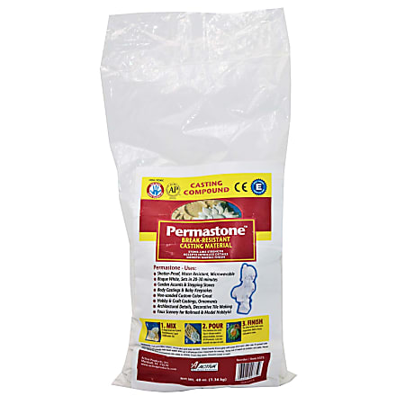 Activa Products PermaStone Casting Compound 48 Oz Pack Of 2 Bags ...