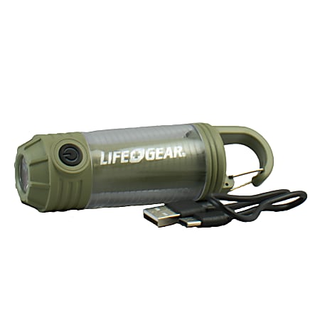 LifeGear 150 Lumen USB Rechargeable Multi Mode Adventure LED Light ...