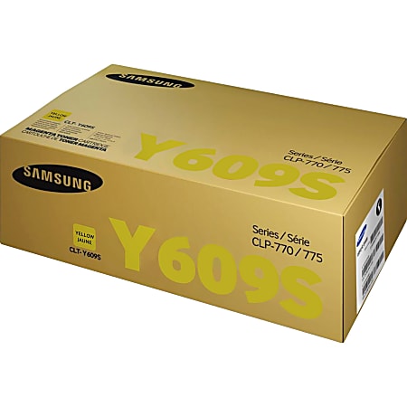 Samsung CLT Y609S SU563A Toner Cartridge Yellow 7000 Pages - Office Depot