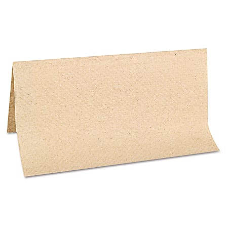 GEN Folded Singlefold Paper Towels 9 x 9.45 Natural 250Pack 16 ...