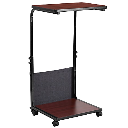 Flash Furniture SitStand Ergonomic Computer Desk Mobile Workstation ...